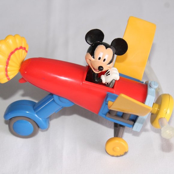 Disney | Toys | Disney Store Mickey Mouse Plane Light Chaser Spinner Works | Poshmark